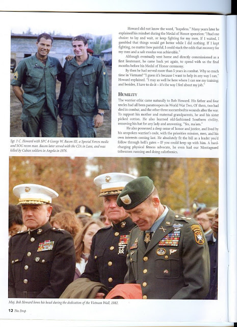 MACV-SOG / Special Operation Group: Colonel Robert L. Howard MOH / The Drop