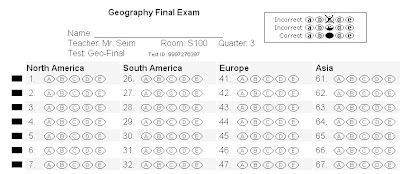 Edtech Hub: Answer Sheet Generator