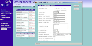 TAREAS: FIREWALL VPN OfficeConnect 3com