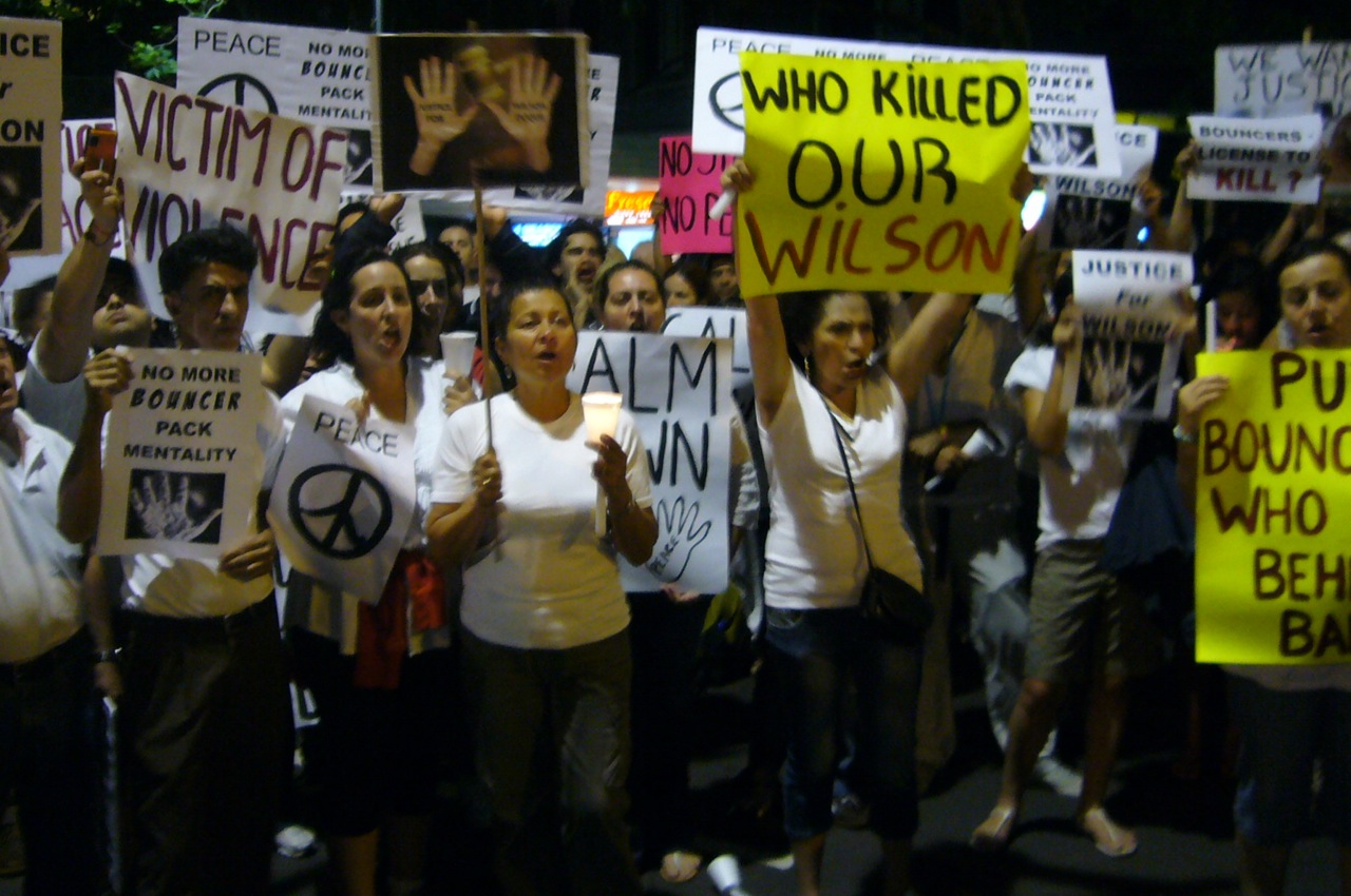 My Darling Darlinghurst: Across the Border: Kings Cross: Protest