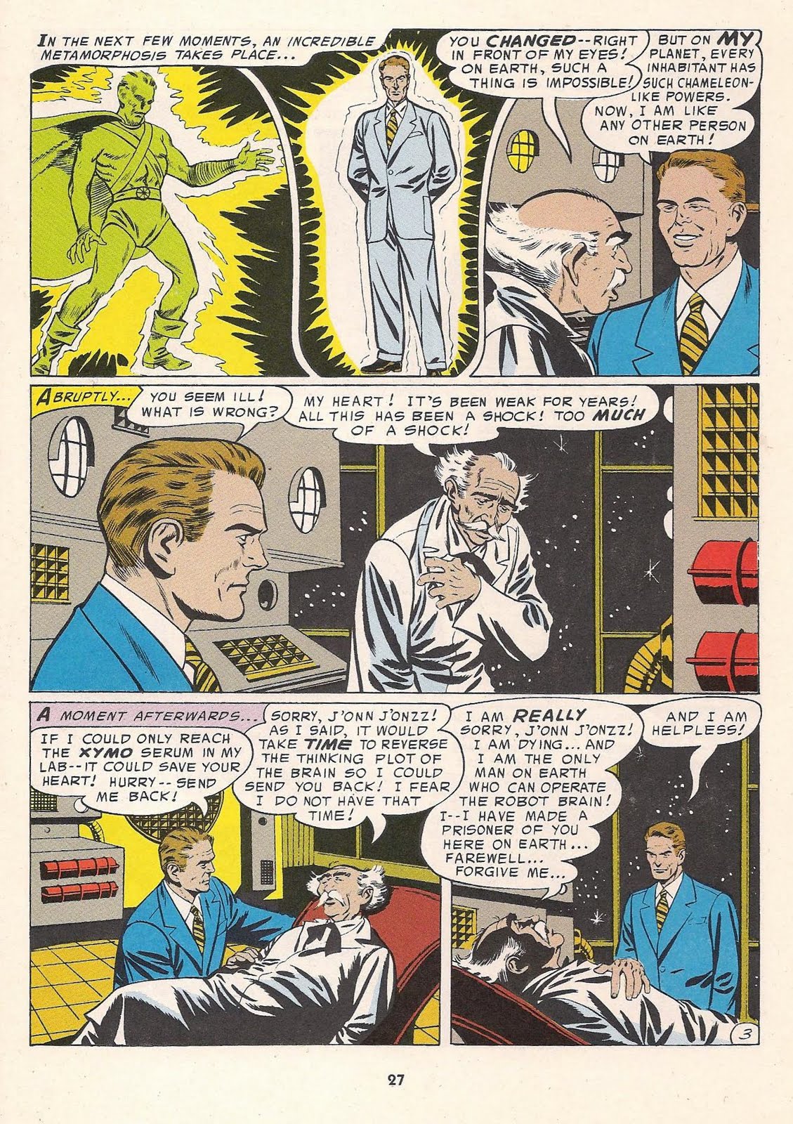 Silver Age Gold: Not-So-Secret Origins of the JLA Week- Martian Manhunter