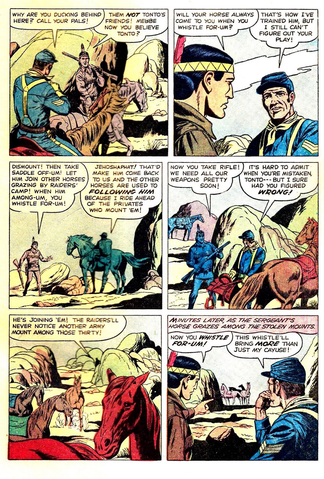 Once Upon A Time In The West In Comics: Who Was That Masked Man's Injun ...