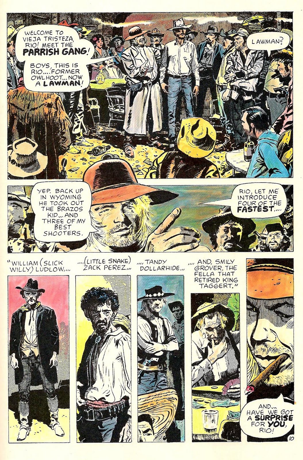 Once Upon A Time In The West In Comics: RIO- Robber's Roost, Part One