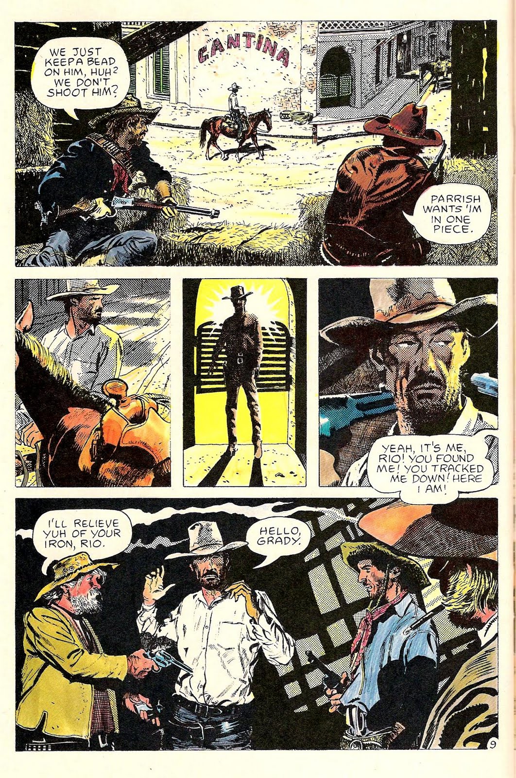Once Upon A Time In The West In Comics: RIO- Robber's Roost, Part One