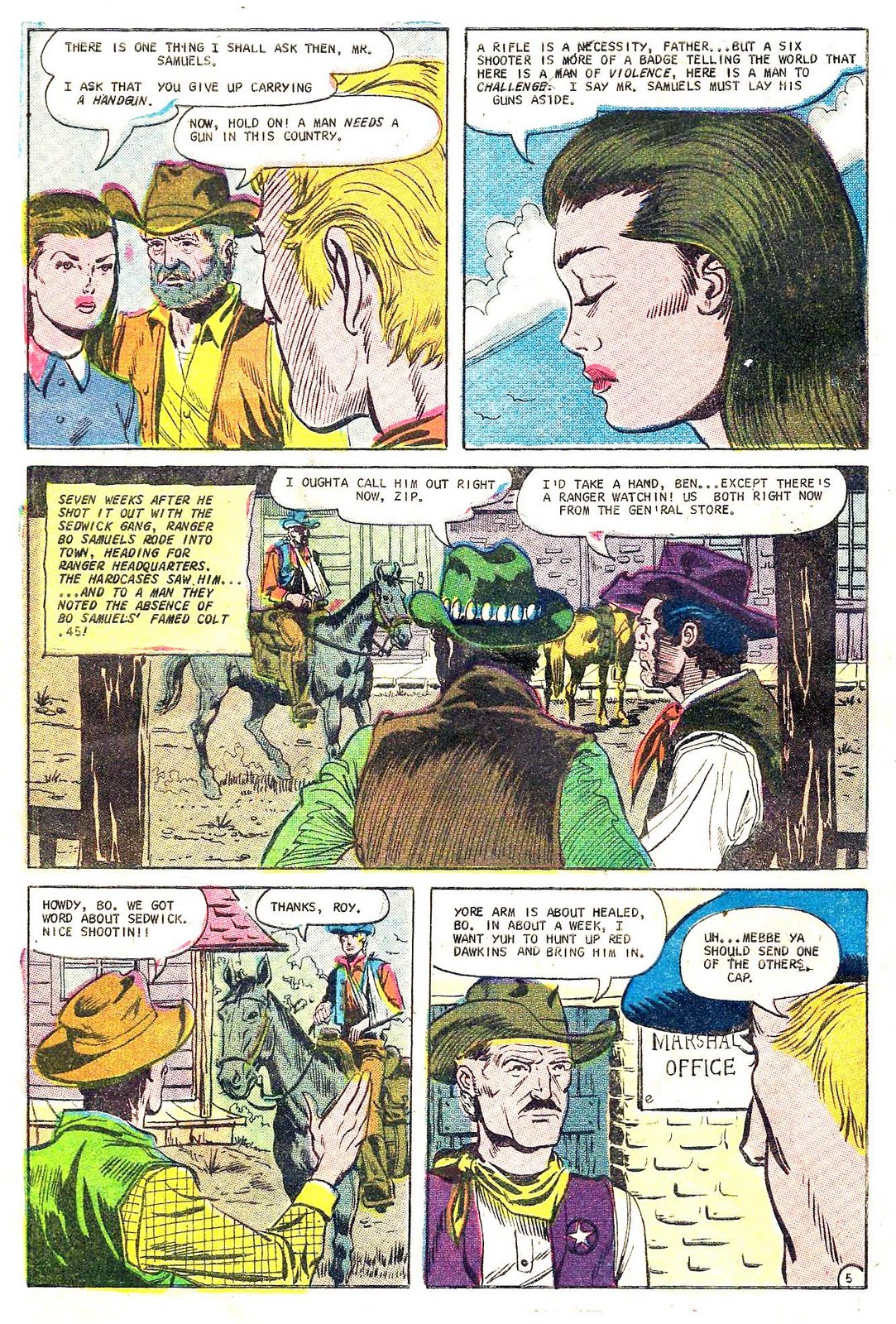 Once Upon A Time In The West In Comics: A Promise To Clarissa- Texas ...