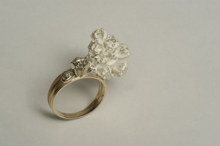 annabelle at home: Post-modern wedding rings