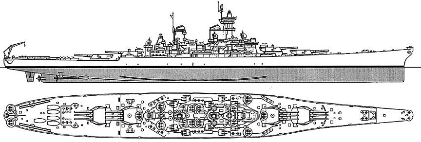 navy ship: baltimore class heavy cruiser diagram plan