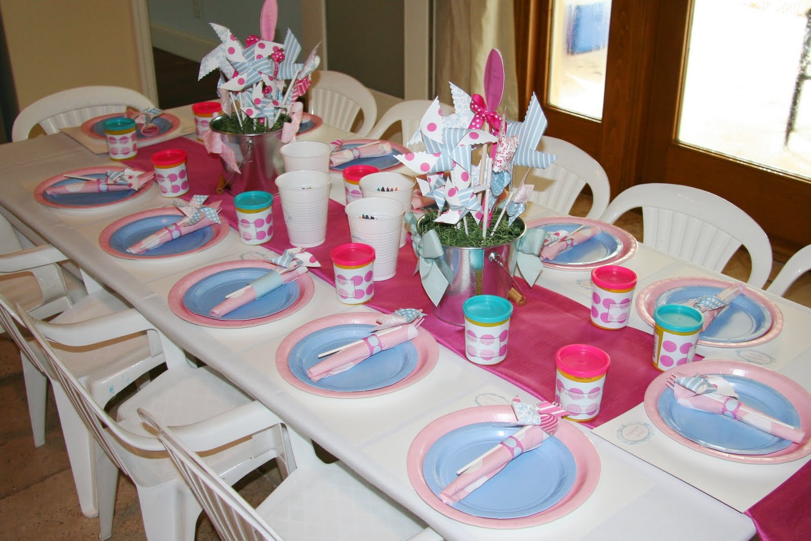 Yarah Designs: Pinwheel + Polkadot Party