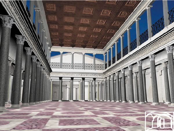 Interior Of Basilica Ulpia