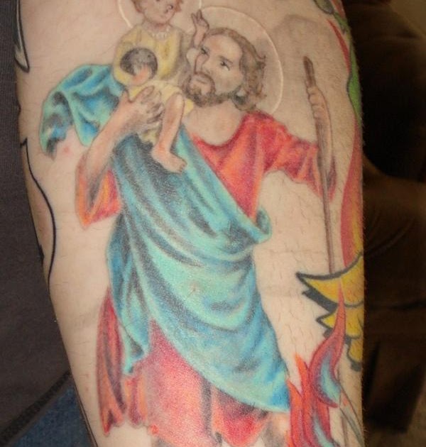 St Christopher Tattoo - IdeaOn Page