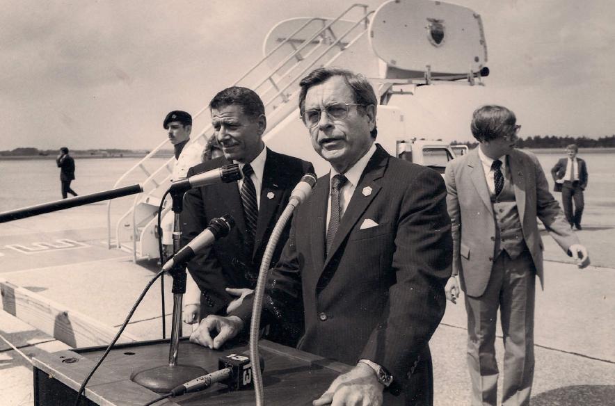 News, Maxwell-Gunter Cops: President Ronald Reagan Visits, 1982