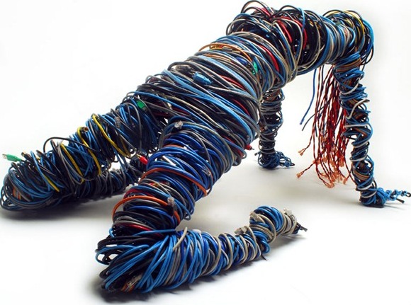 Creative Data Cable Arts By Kasey Memahon