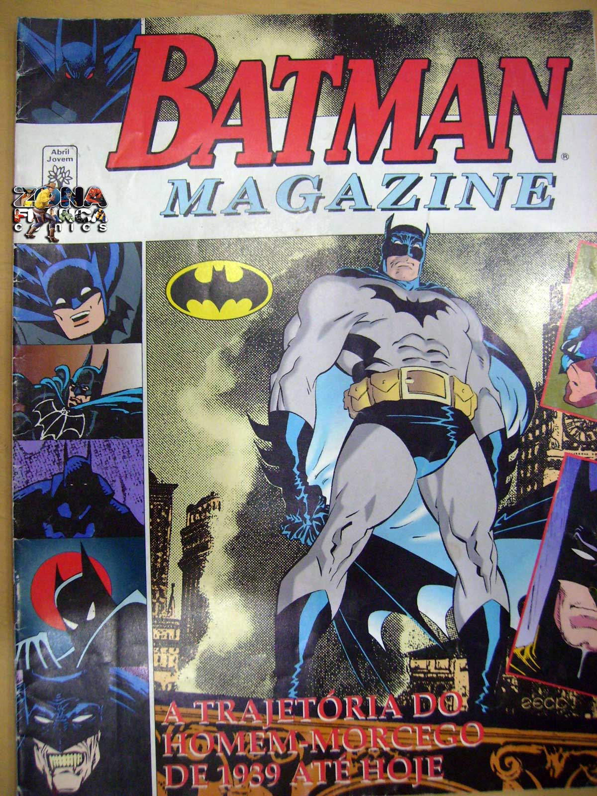 ZONA FRANCA COMICS: BATMAN MAGAZINE - EDITORA ABRIL - 1995