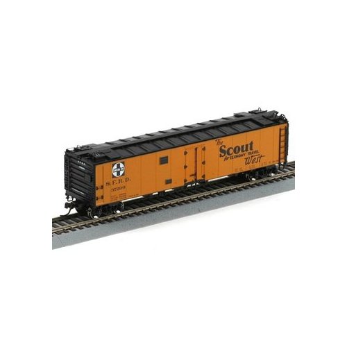 The Railroad Modeler: Athearn 50ft Ice Reefer Box Car - Santa Fe (Scout)