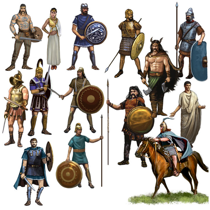 Mindpoole: Republic of Rome Characters