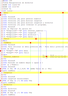 mouse: Introduccion a Batch