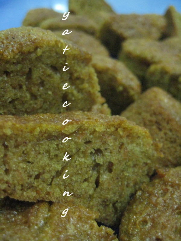 Yatie's Cooking: KEK LABU