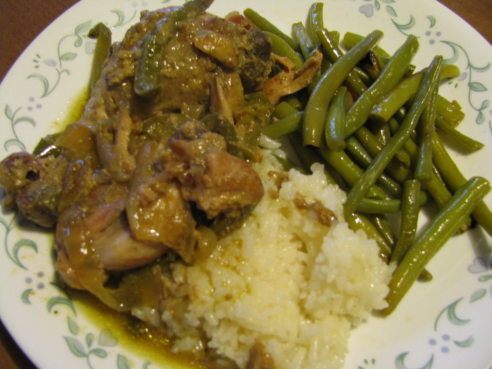 The Cannary Family: Chicken Mole Verde
