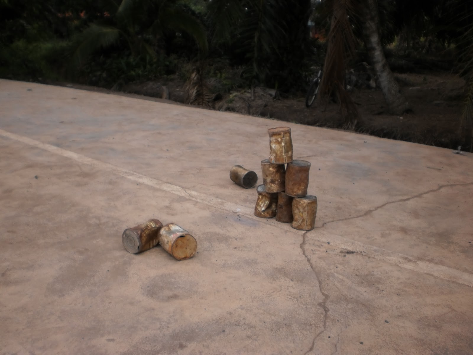 Nukilan Harimau Jantan: Permainan Baling Tin