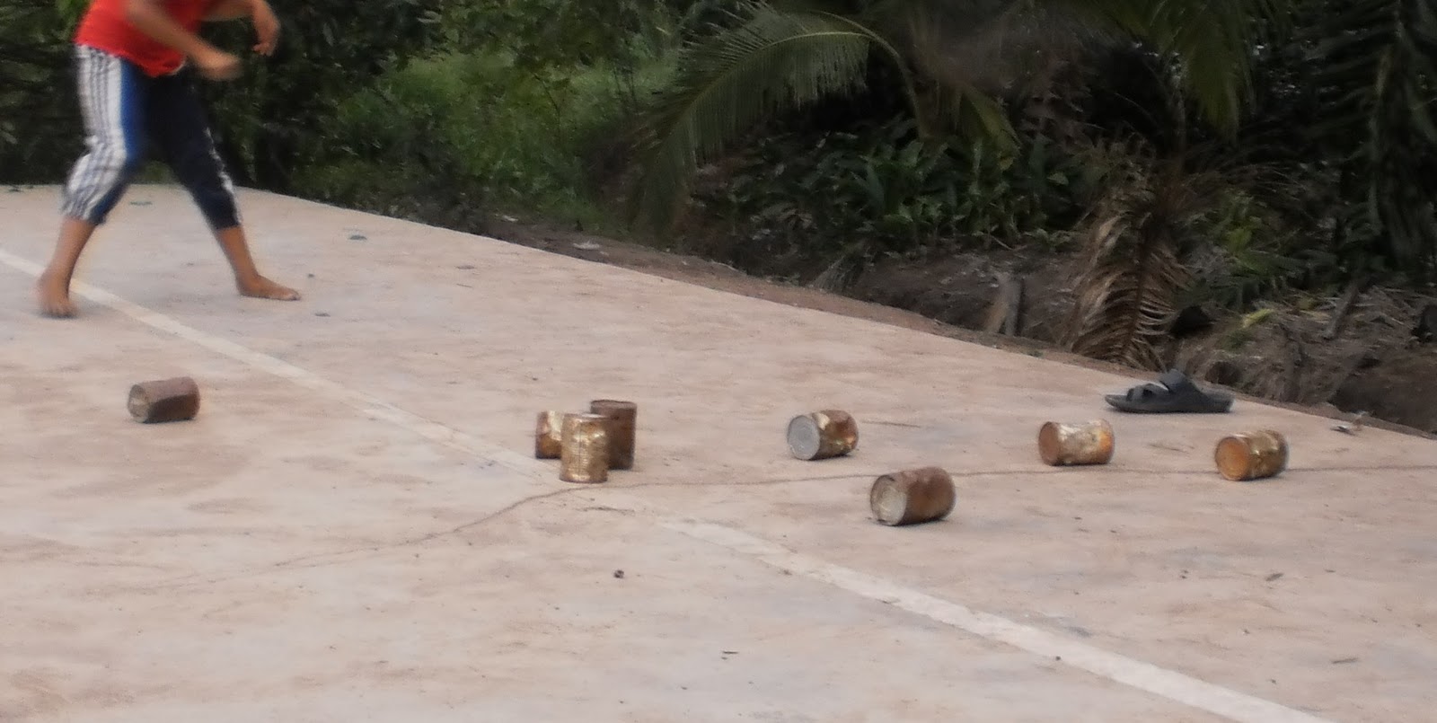 Nukilan Harimau Jantan: Permainan Baling Tin