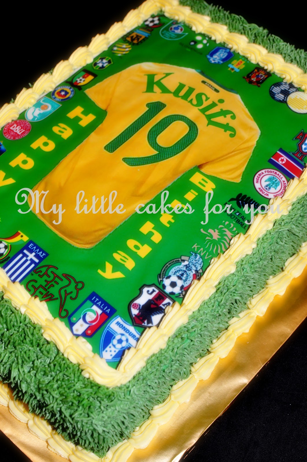My little cakes for you: 2010 FIFA World Cup