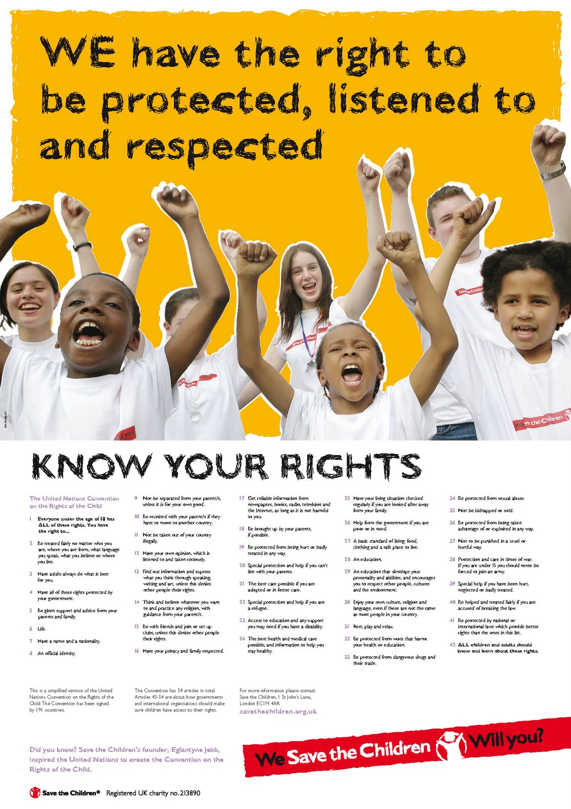 BILINGUAL AL-YUSSANA: KNOW YOUR RIGHTS!