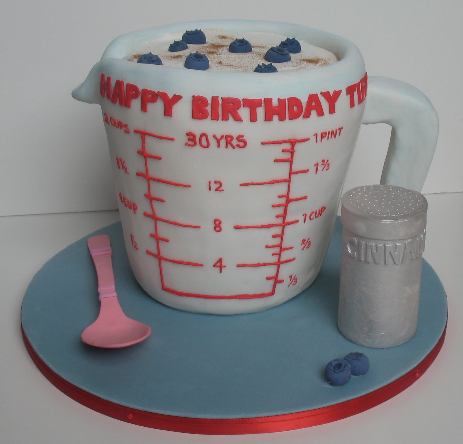 Baked Ideas: measuring cup cake