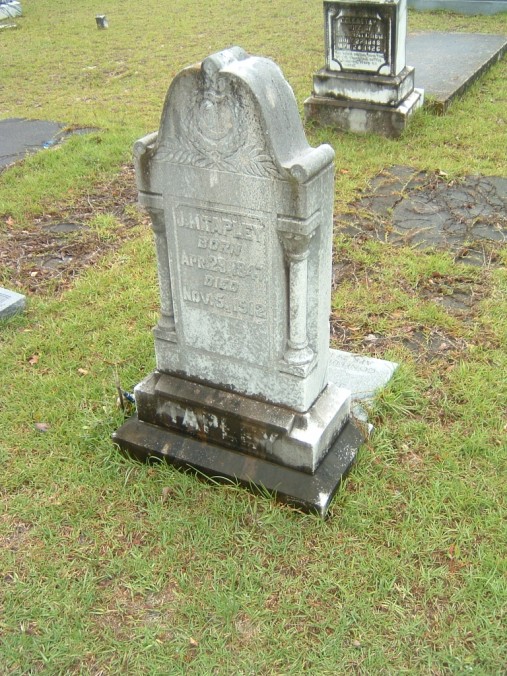 My Tapley Tree...and its Branches: Tombstone Tuesday: James Madison Tapley