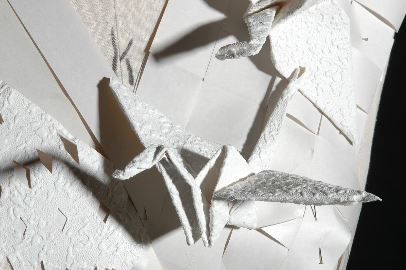 Katie's Art Foundation: September 3 - Paper Manipulation 3 - Paper Garment