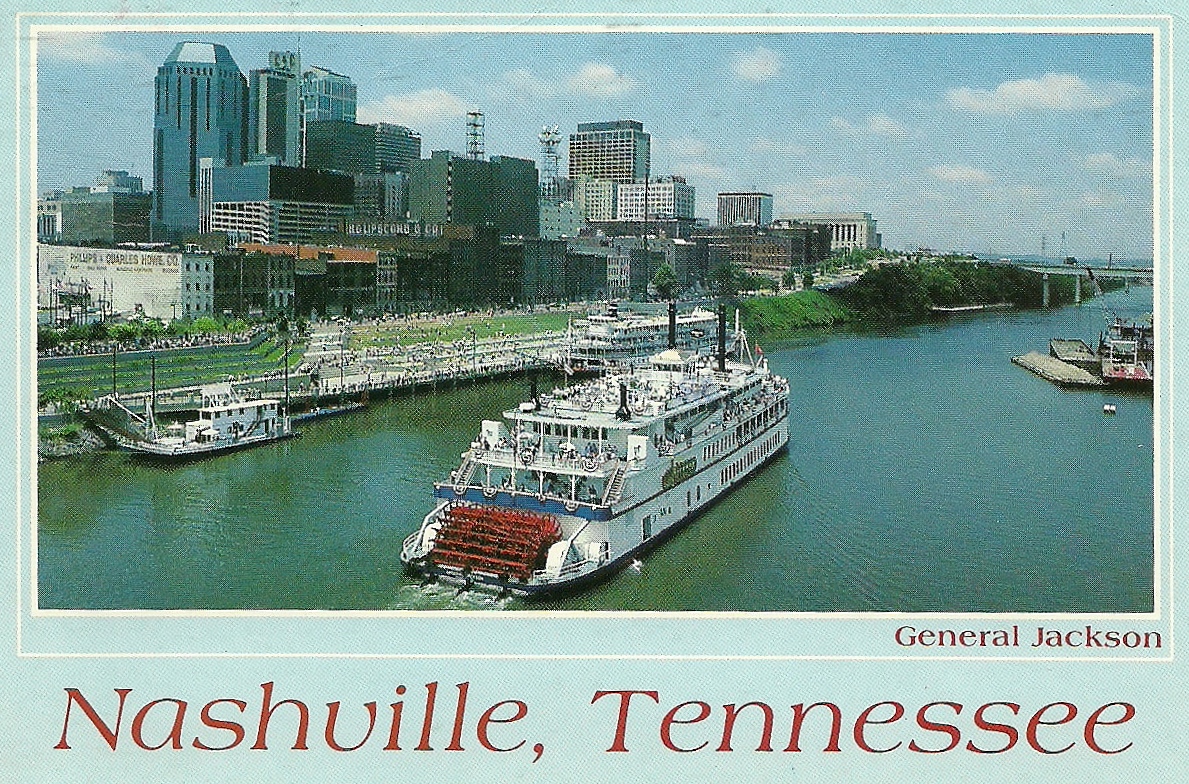 The traveler's drawer: NASHVILLE (Tennessee, USA). Riverboat "General ...