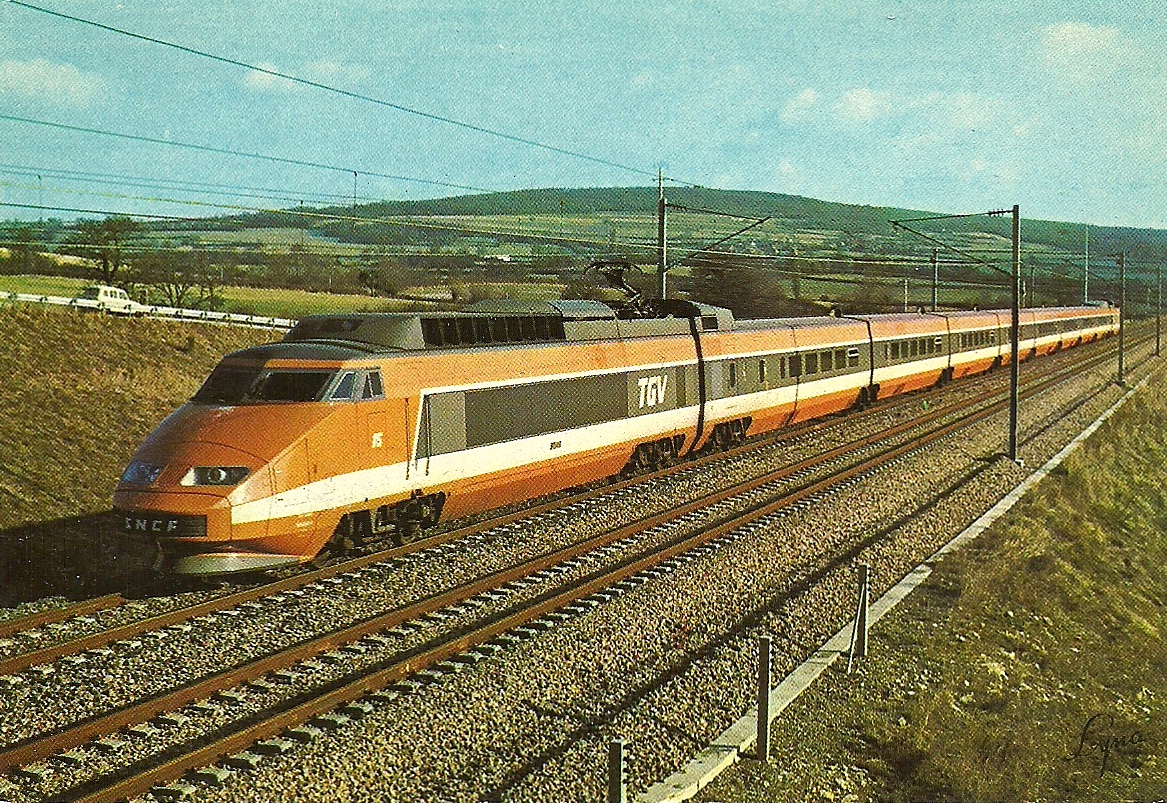 The traveler's drawer: SNCF. TGV qui dessert depuis octobre 1981 le Sud ...