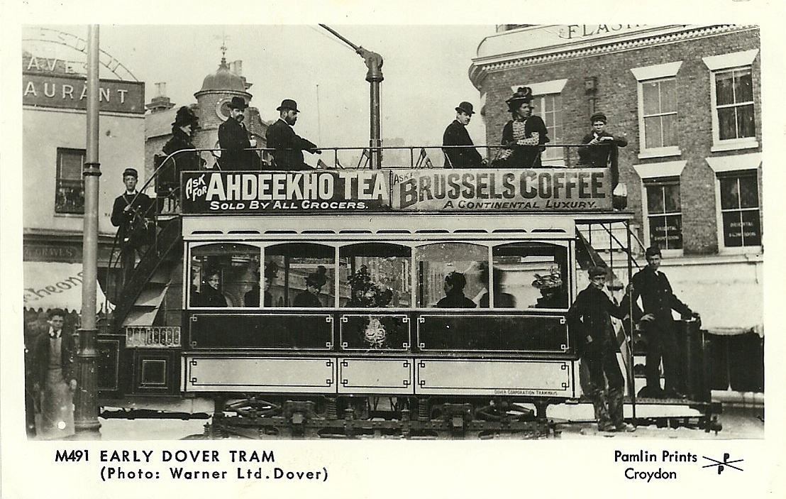 The traveler's drawer: DOVER (England). Early Tram