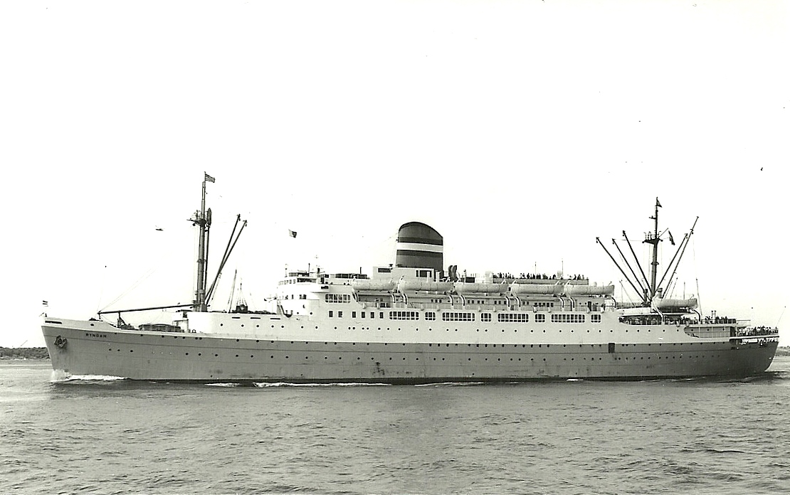 The traveler's drawer: HOLLAND AMERICA LINE. SS "Ryndam" (1951–1973)