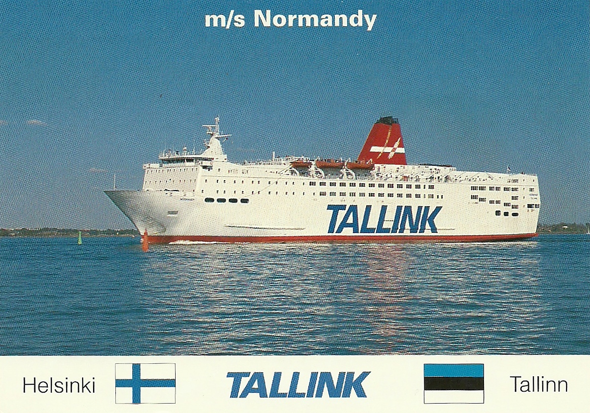 The traveler's drawer: TALLINK (Estonia). m/s "Normandy"