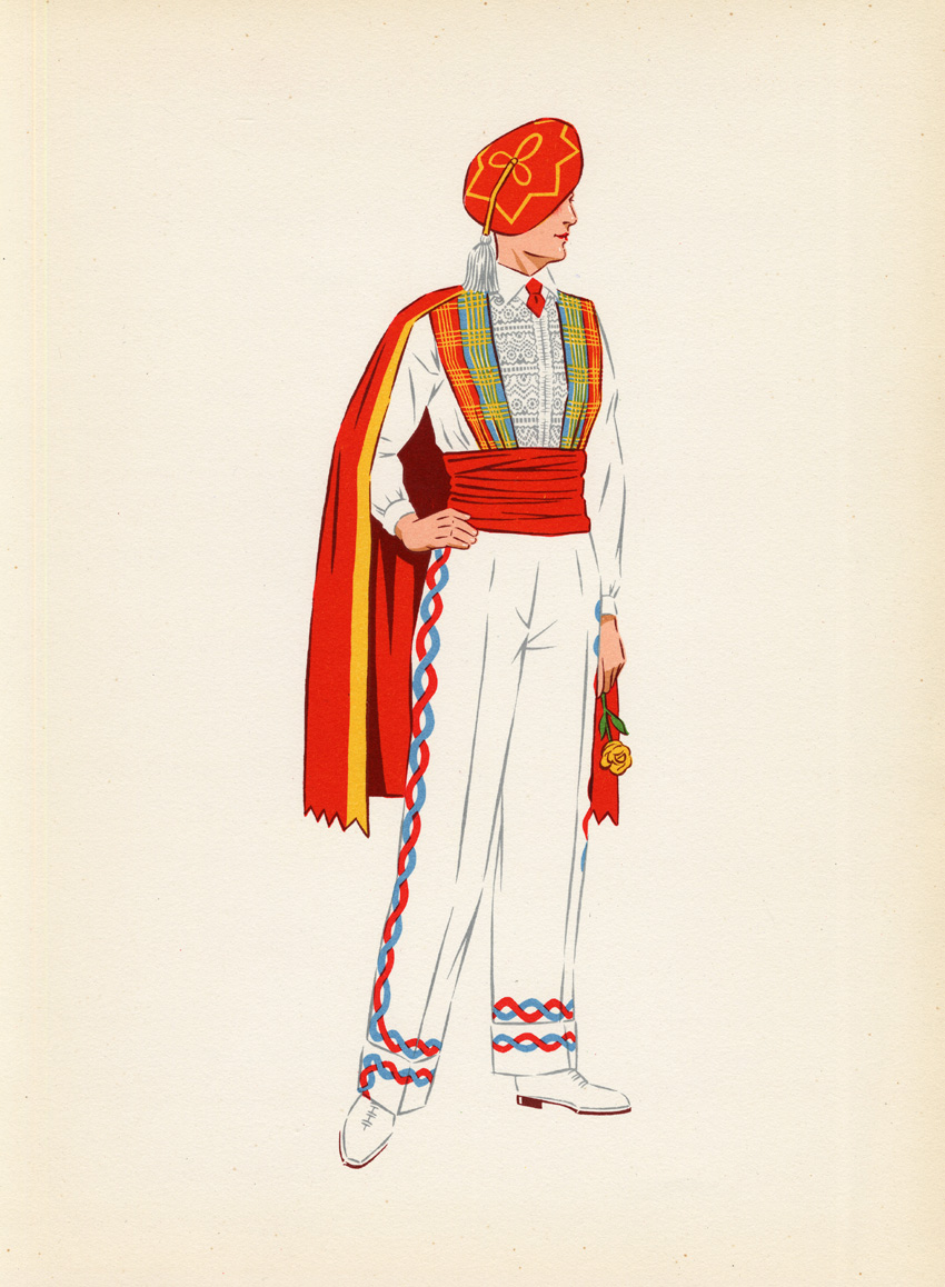 My New Old Pictures: Costumes Basque male 1939