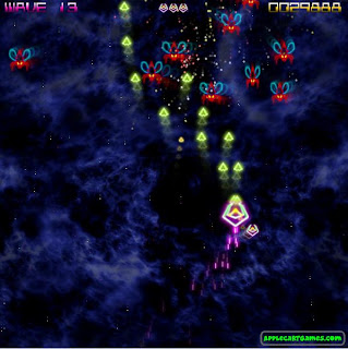 宇宙で攻撃してくる敵をやっつけるシューティングゲーム Retroshoot : 面白いフリーゲームで遊ぼ！みずきブログ