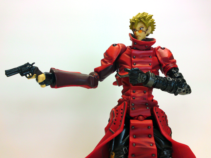 rice bubble: Trigun: Revoltech No.091 & No.092 Vash/Wolfwood