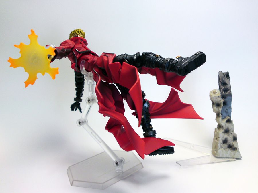 rice bubble: Trigun: Revoltech No.091 & No.092 Vash/Wolfwood