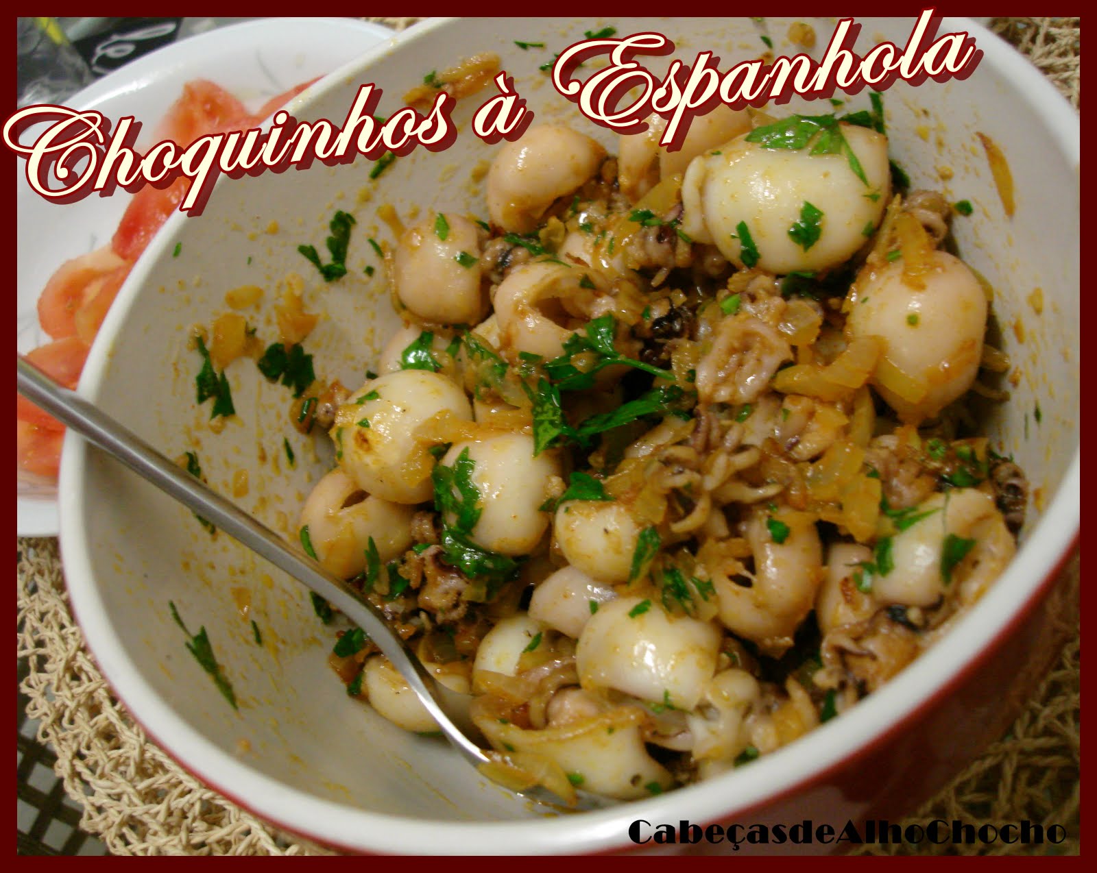 Cabeças-de-alho-chocho: Choquinhos à Espanhola