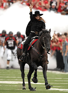Fredericksburg Texas Info: Texas Tech Masked Rider visits Hill Country ...