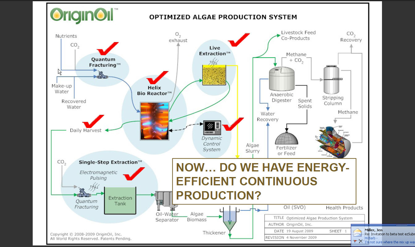 Origin Oil developing a 40Ft cargo container to grow algae