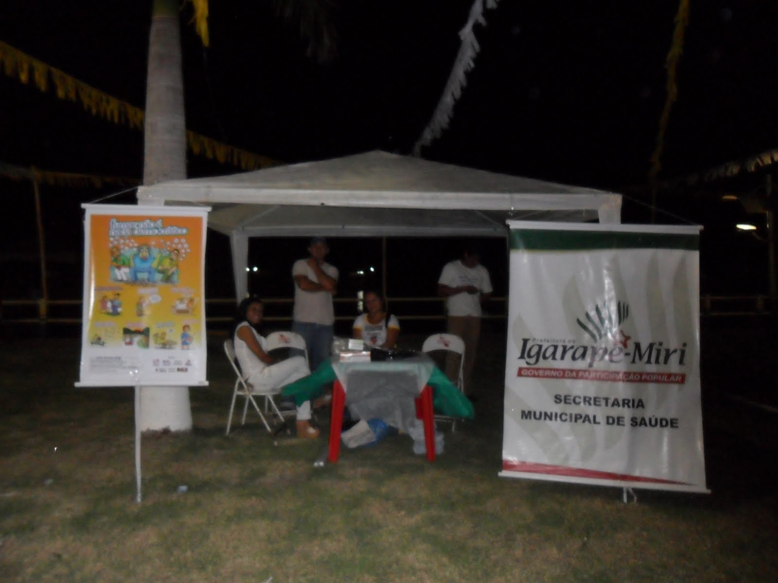 SEMENTE MIRIENSE: BARRACA DA SAÚDE NO ARRAIAL DA FESTA DE SANTANA