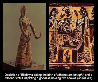 Minoan language blog: Goddess Eileithyia and her snakes