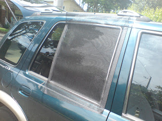 Heading West: Car Window Screens...