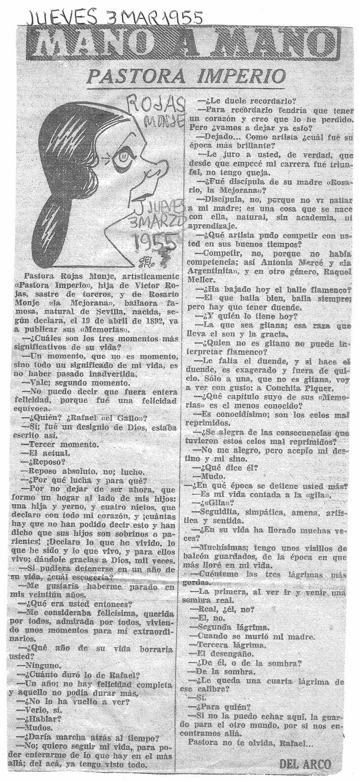 Blog homenaje a Manuel del Arco: junio 2010