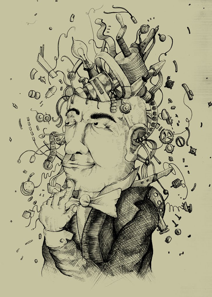 Eldwin Huynh: Caricature - Thomas Edison