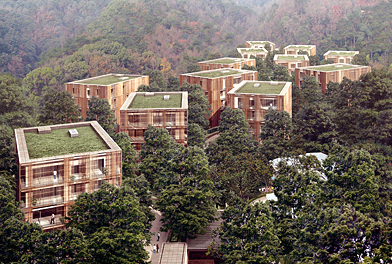 Things Lovely: Ninetree Village, China, David Chipperfield