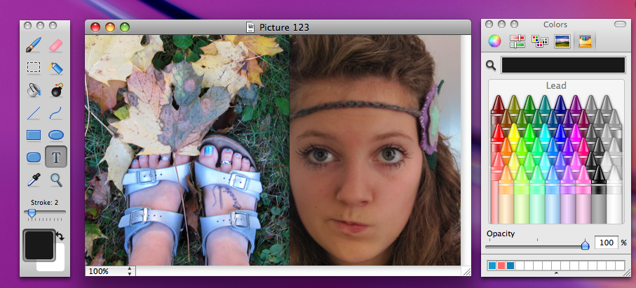 ldc designs: How To Make a Header Using Only Paint