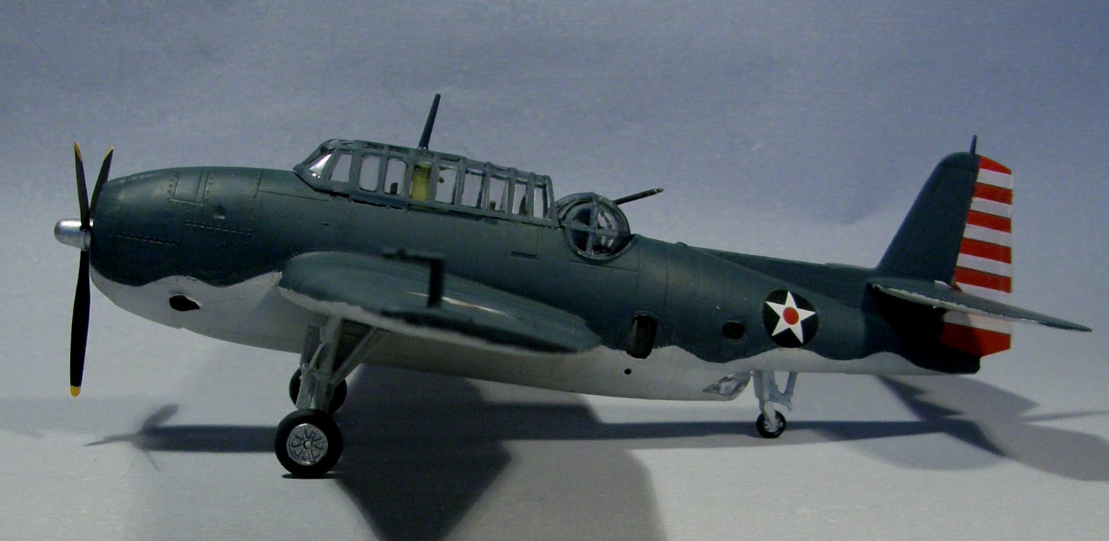 wade's military models: US Navy Grumman TBF Avenger 1/72 Academy
