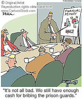 Internationale Financiële Markten: Enron Cartoon